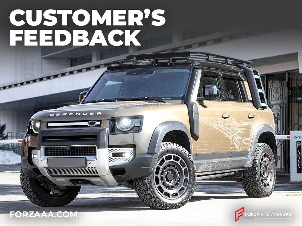 Forged Wheels for LAND ROVER DEFENDER 110 2025: Customer's Feedback