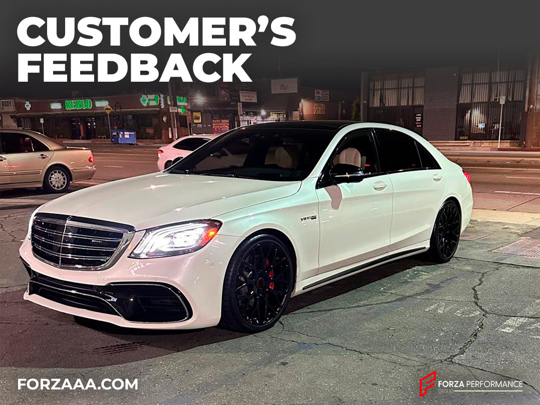 Forged Wheels for MERCEDES BENZ S CLASS S63 AMG W222 2020: Customer's – Forza Performance Group