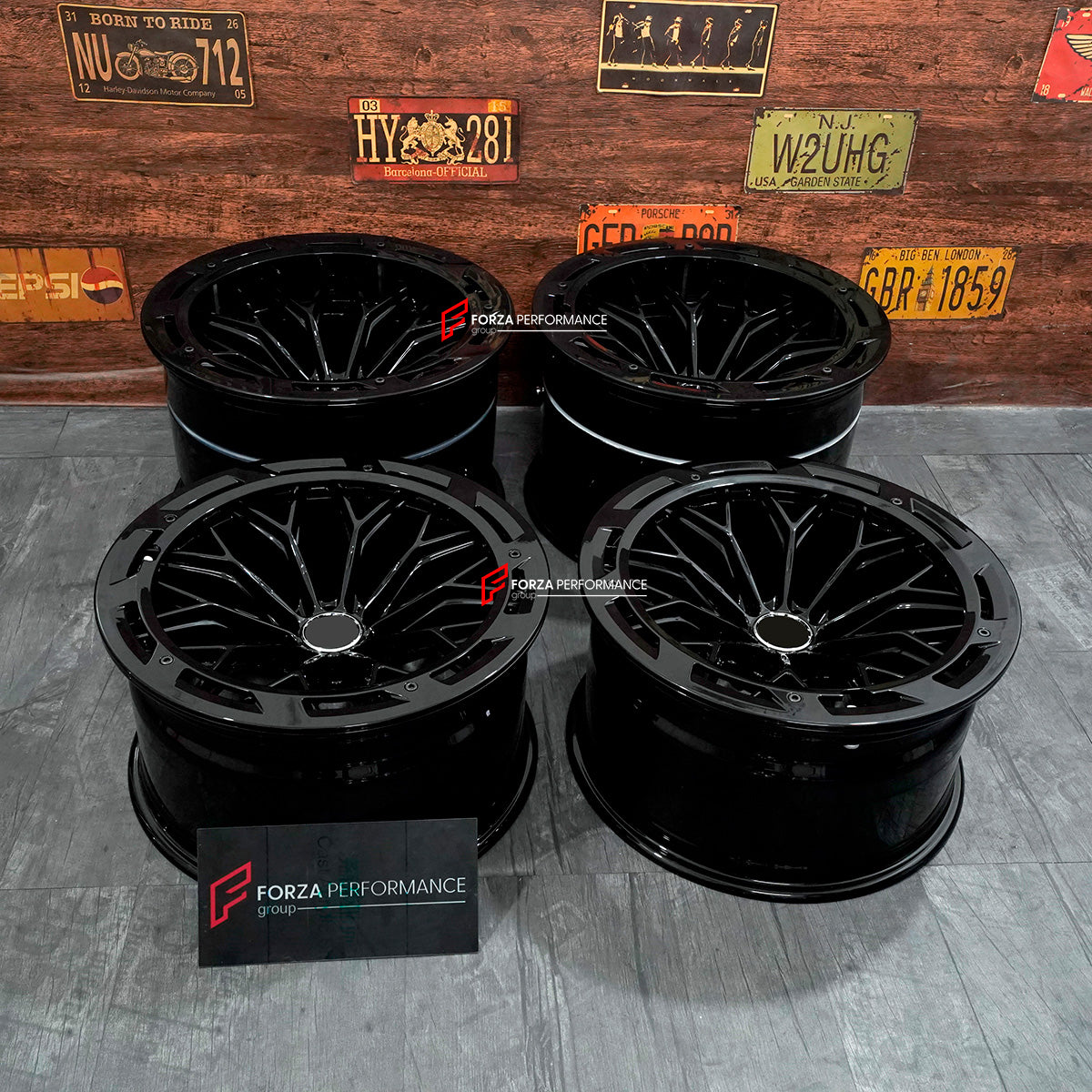 19 20 INCH FORGED WHEELS RIMS WITH AERODISC for MERCEDES-BENZ AMG GTS ...