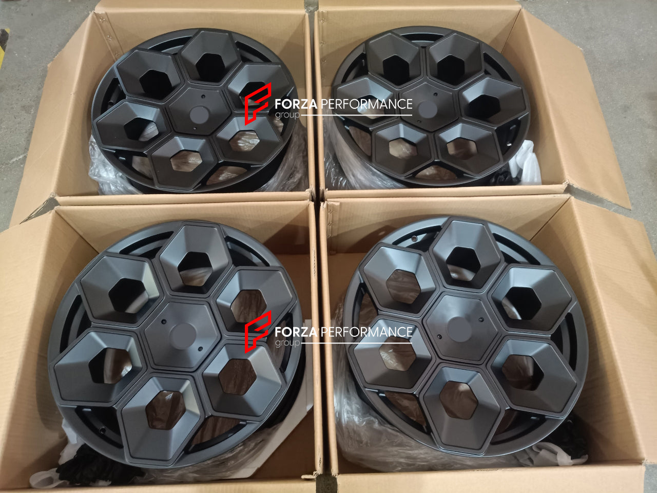 20 INCH FORZA PERFORMANCE FORGED WHEELS RIMS for TESLA CYBERTRUCK ...