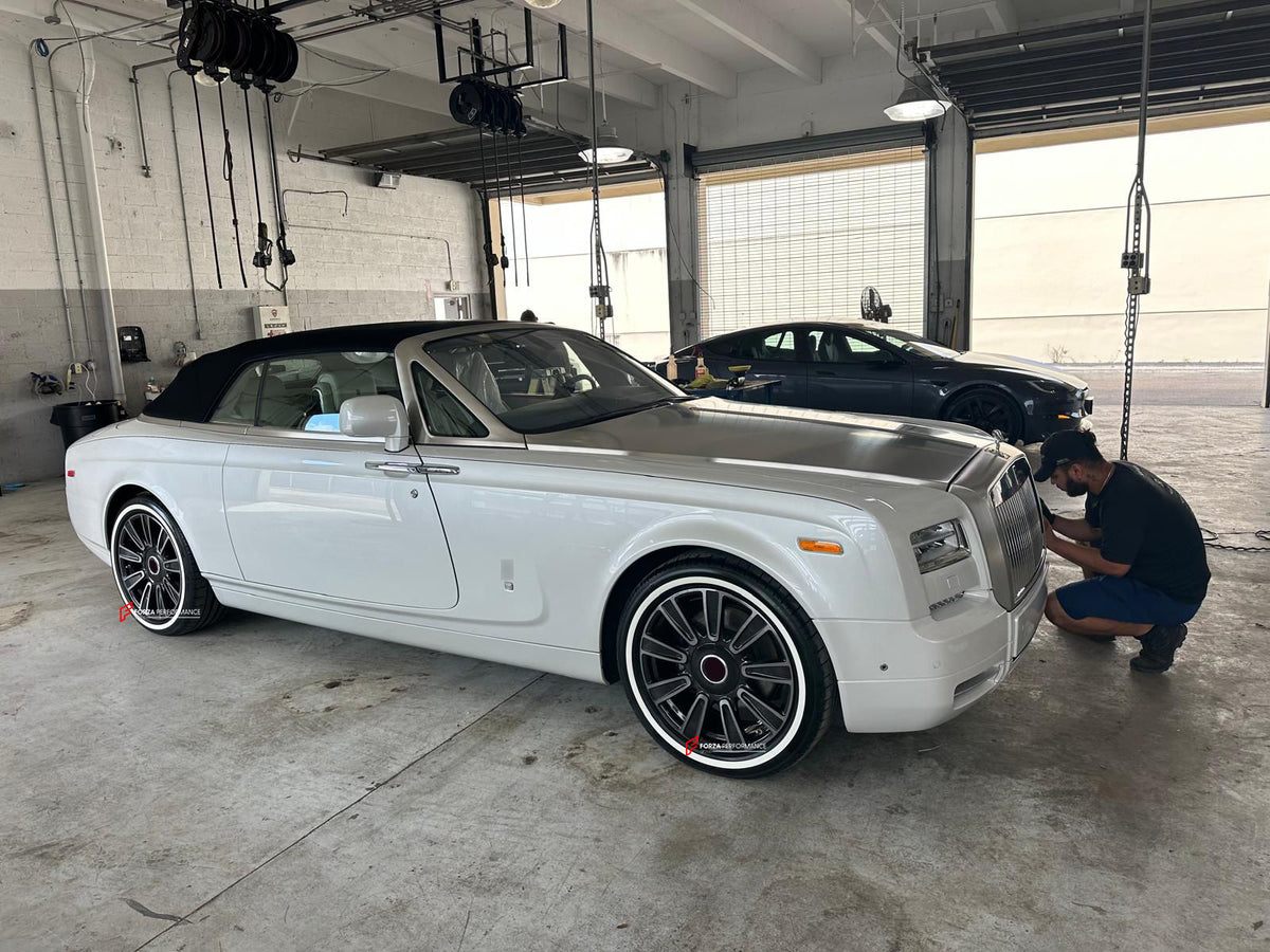 21 INCH FORGED WHEELS RIMS for ROLLS-ROYCE PHANTOM DROPHEAD COUPE 2007 ...