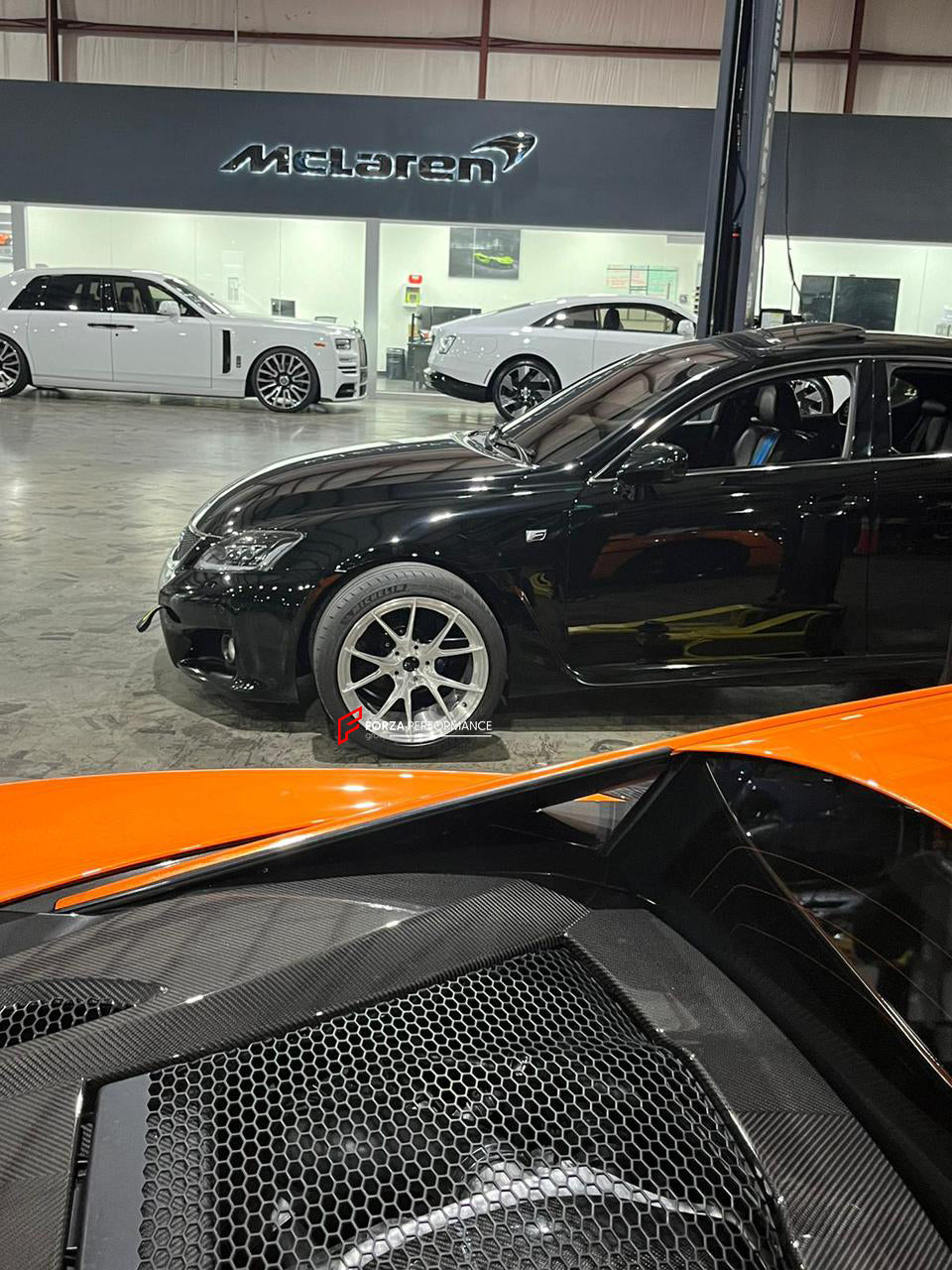 APEX VS5-RS STYLE 18 INCH FORGED WHEELS RIMS for LEXUS IS F XE20 2007 ...