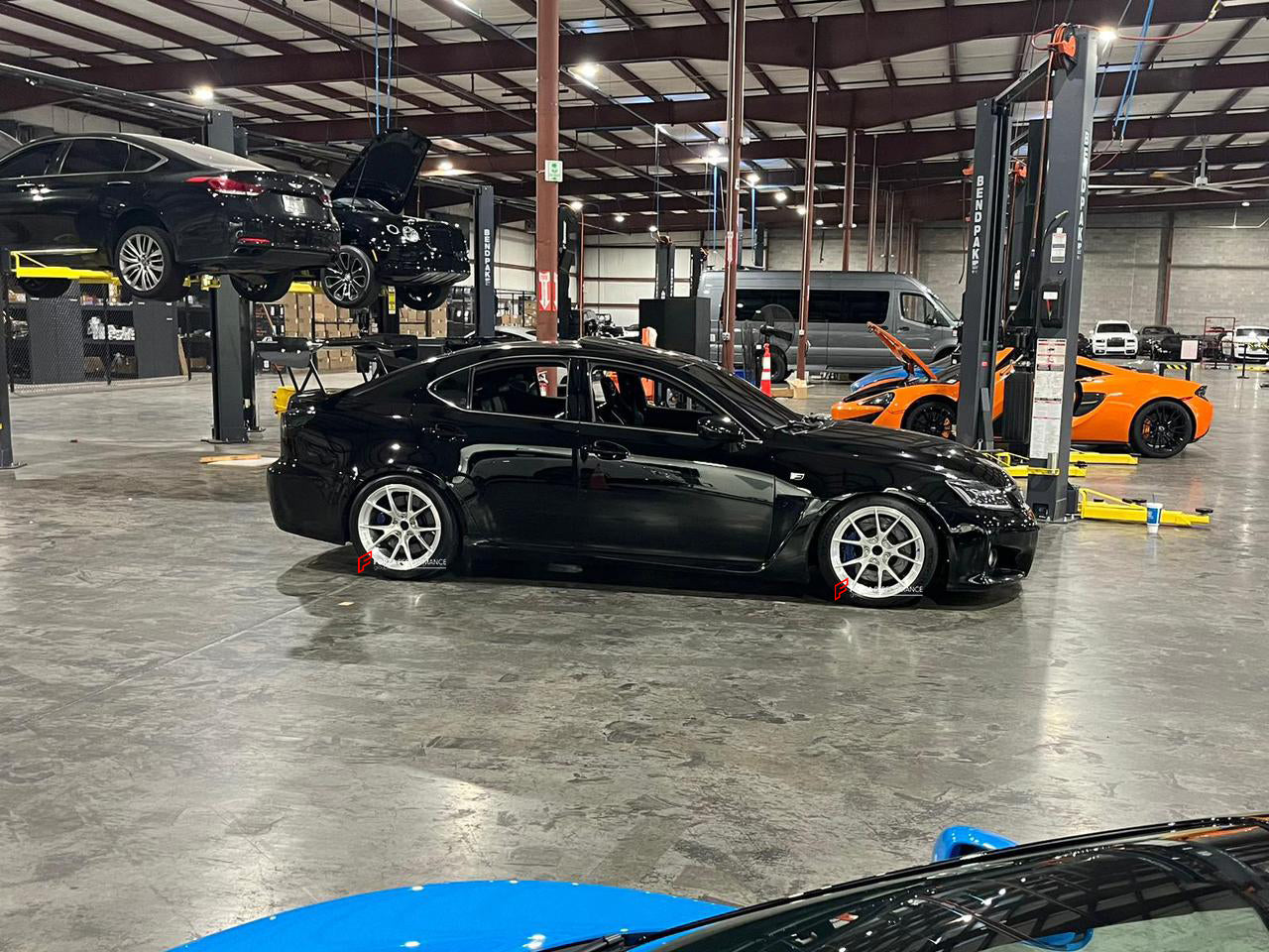 APEX VS5-RS STYLE 18 INCH FORGED WHEELS RIMS for LEXUS IS F XE20 2007 ...