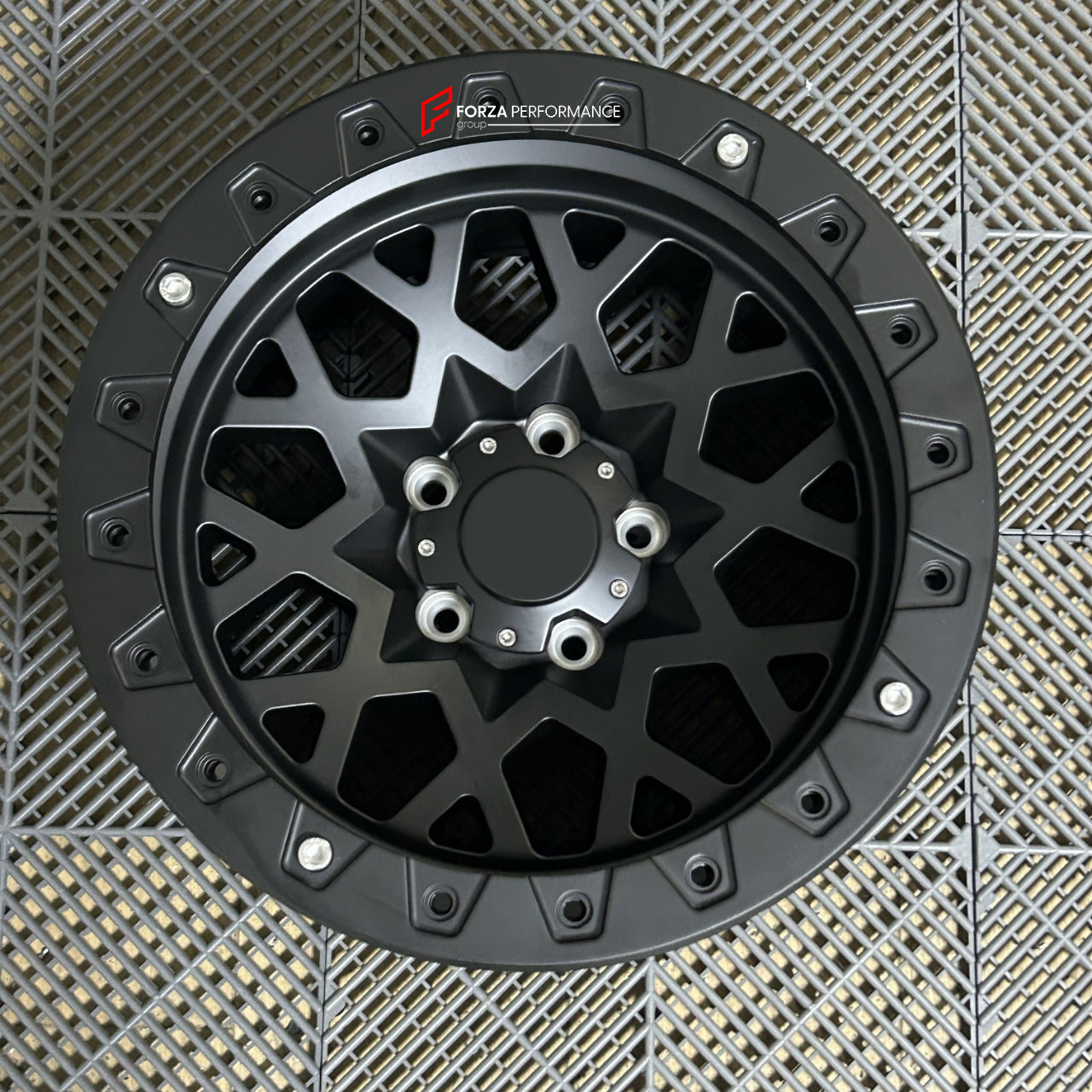 BLACK RHINO SPROCKET STYLE 17 INCH BEADLOCK FORGED WHEELS RIMS for JEEP ...