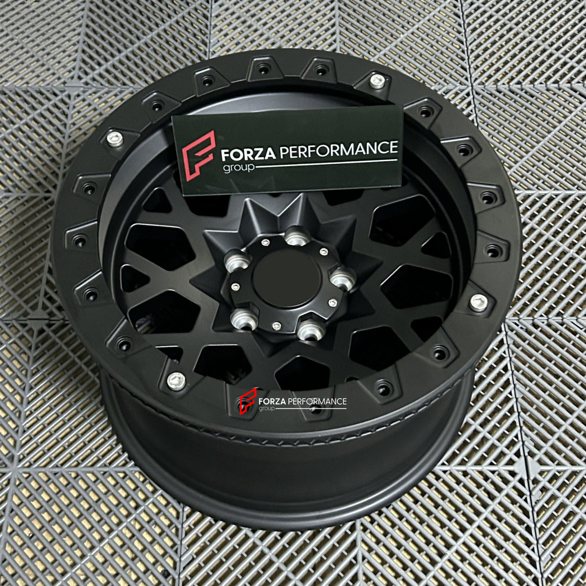 BLACK RHINO SPROCKET STYLE 17 INCH BEADLOCK FORGED WHEELS RIMS for JEEP ...