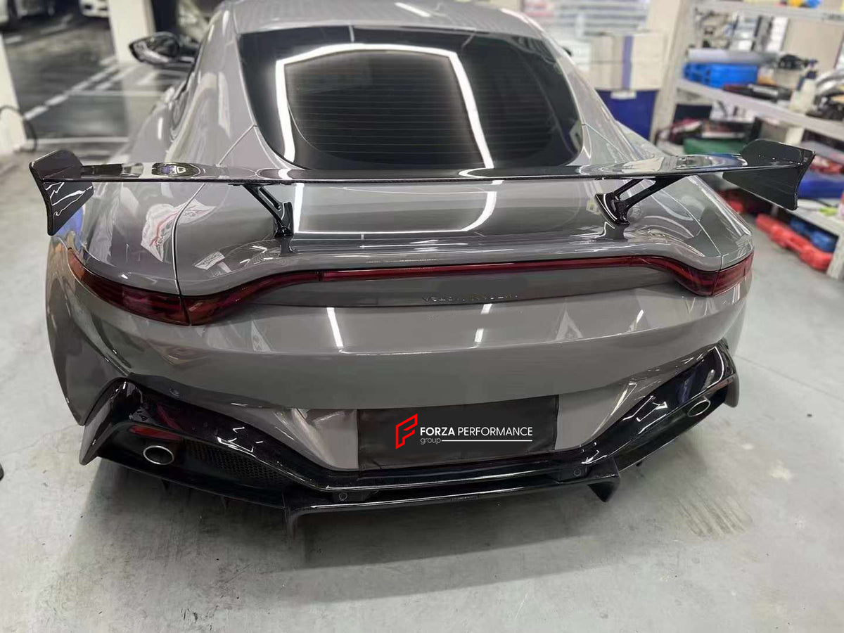 CARBON FIBER REAR SPOILER for ASTON MARTIN VANTAGE AM6 2018 - 2024 F1 ...