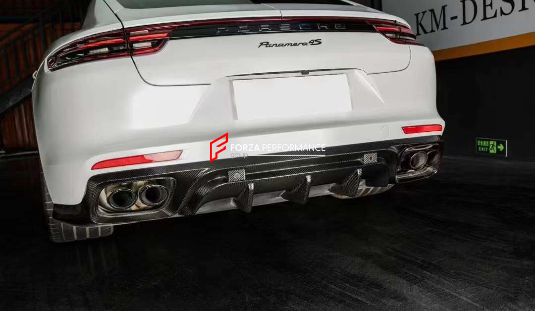 CARBON REAR DIFFUSER for PORSCHE PANAMERA 971 2016+ – Forza Performance ...