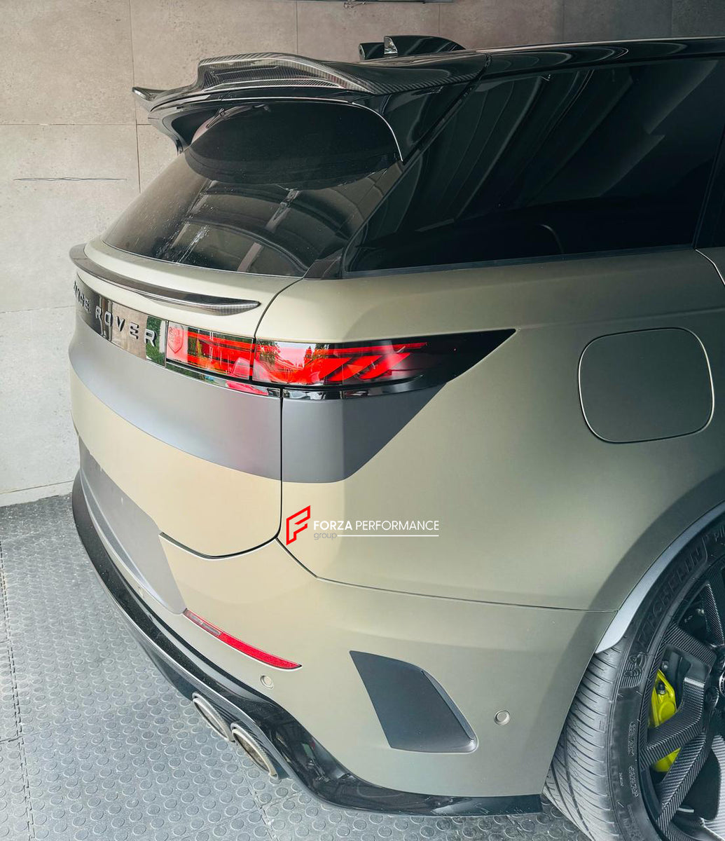 CARBON ROOF AND REAR SPOILER for LAND ROVER RANGE ROVER SPORT L461 202 ...