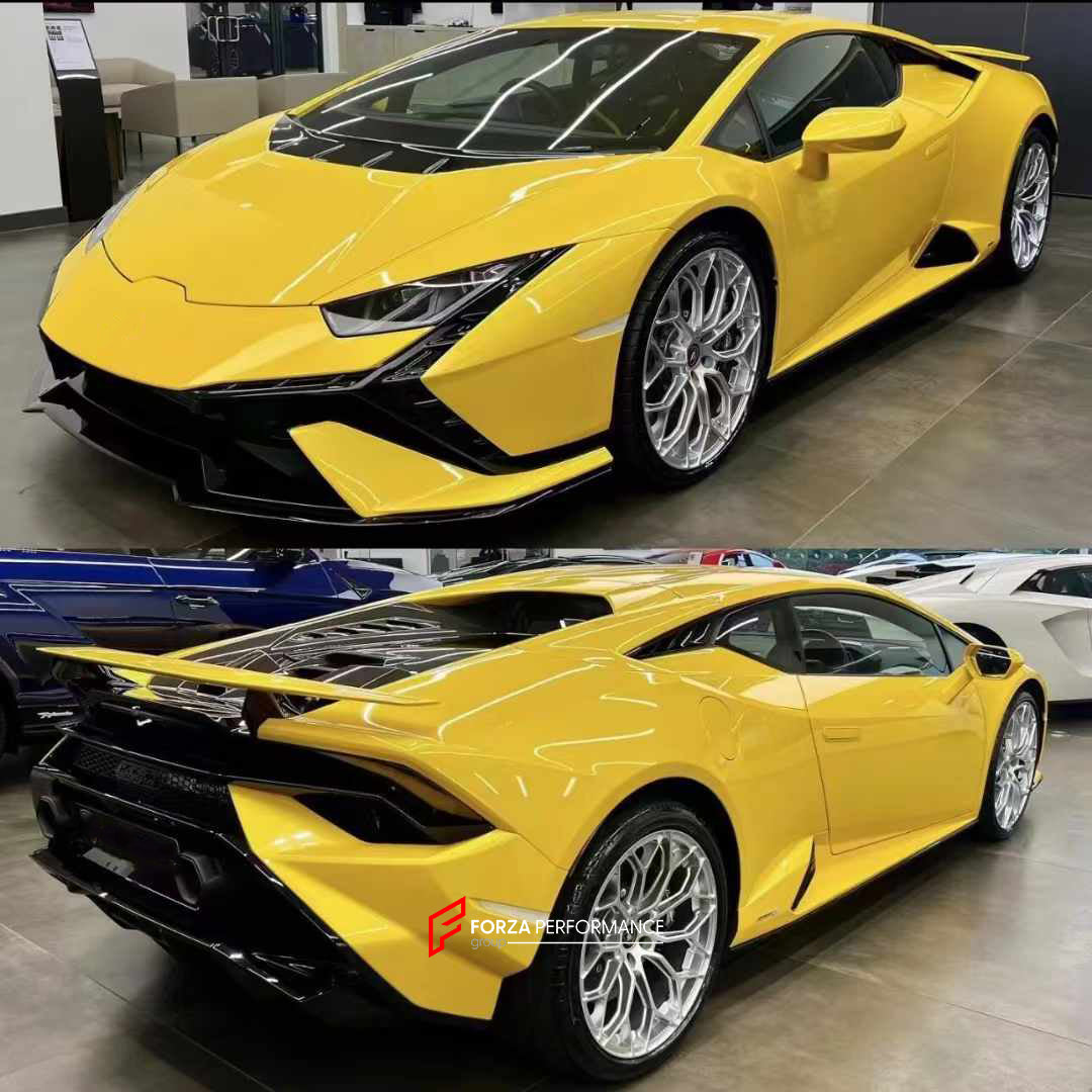 CONVERSION BODY KIT for LAMBORGHINI HURACAN LP580 LP610 2015+ to TECNI ...