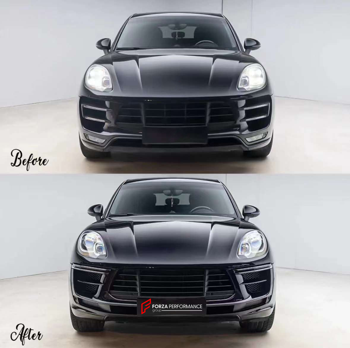 CONVERSION BODY KIT for PORSCHE MACAN 95B 2014 - 2018 UPGRADE to 95B.2 ...