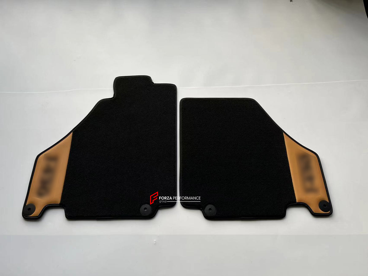 CUSTOM FLOOR MATS CARPETS for FERRARI F430 LEATHER NYLON VELOUR ALCANT ...
