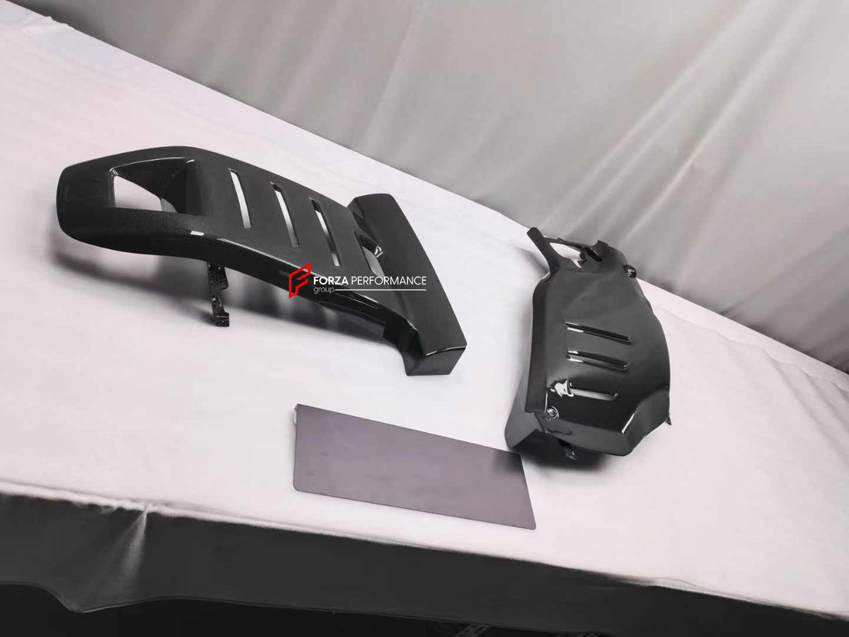 DRY CARBON ENGINE COVER for FERRARI PUROSANGUE OEM STYLE – Forza ...