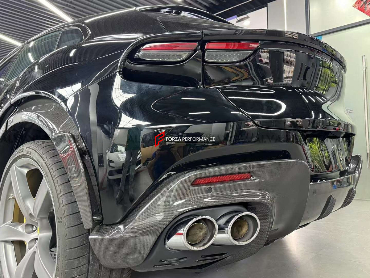 DRY CARBON REAR DIFFUSER for FERRARI PUROSANGUE – Forza Performance Group