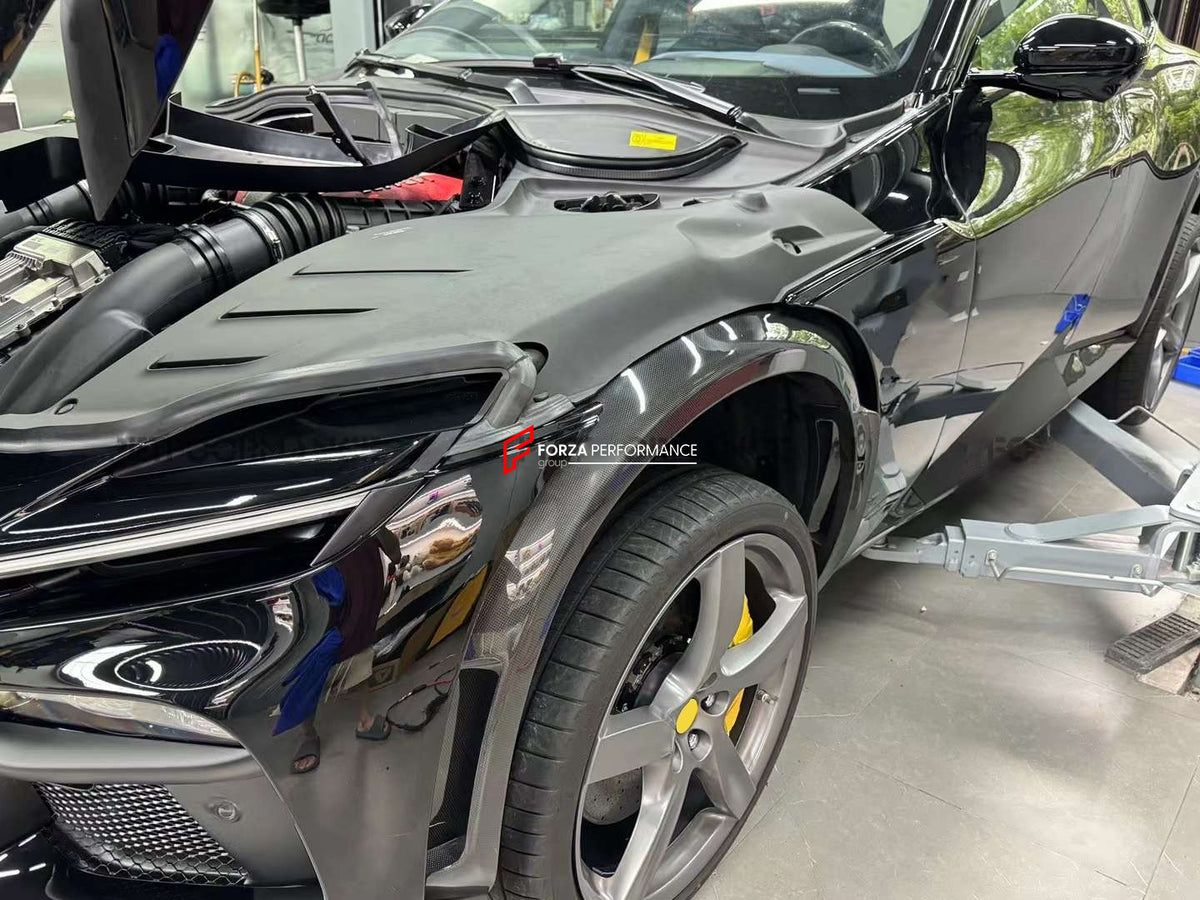 DRY CARBON SIDE FENDERS for FERRARI PUROSANGUE – Forza Performance Group