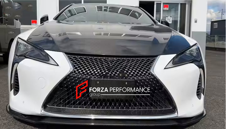 DRY CARBON HEADLIGHT COVERS for LEXUS LC500 LC500H 2017 - 2019 – Forza ...