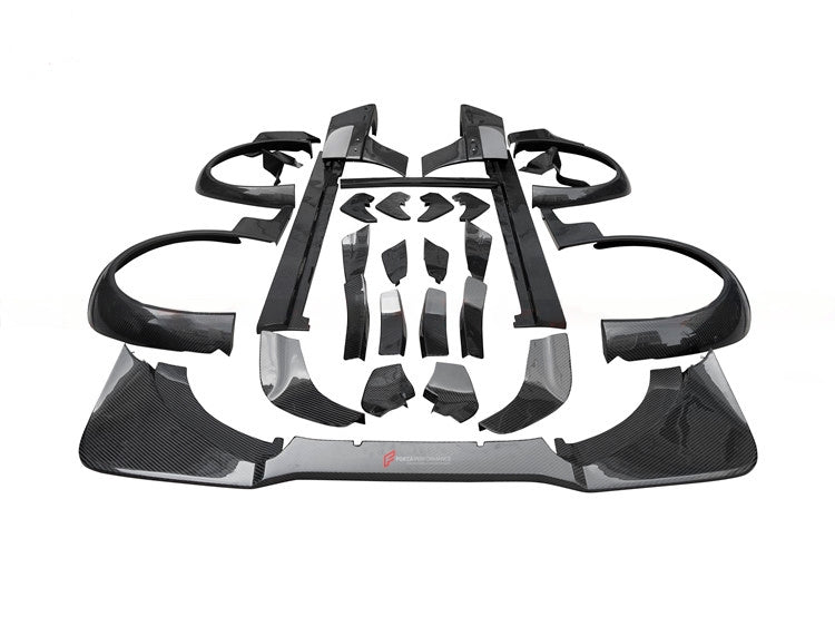 AUTHENTIC DARWINPRO DTM STYLE CARBON WIDE BODY KIT for AUDI RS6 C7 AVA