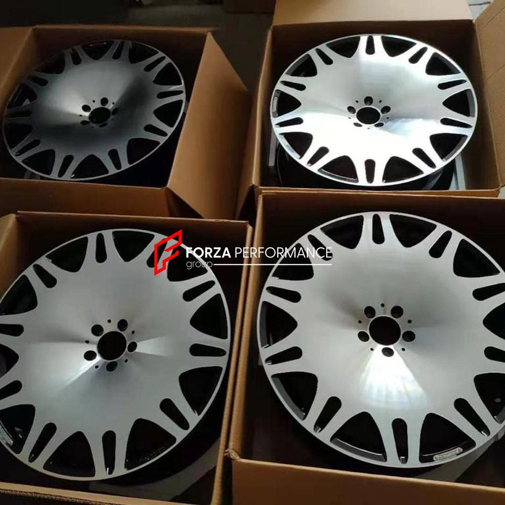 FORGED WHEELS POLISHED RIMS 23 INCH FOR MERCEDES BENZ AMG GLS63 X167 ...