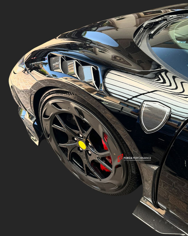 FORZA PERFORMANCE GROUP CARBON BODY KIT for FERRARI 296 GTB GTS custom ...