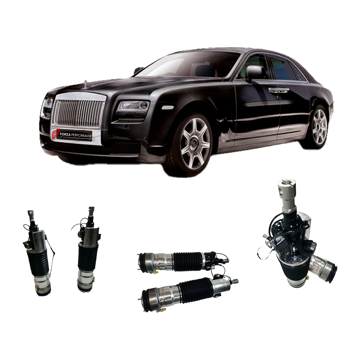 FRONT AIR SUSPENSION SHOCK ABSORBER STRUT SPRING SHOCK ABSORBER for RO