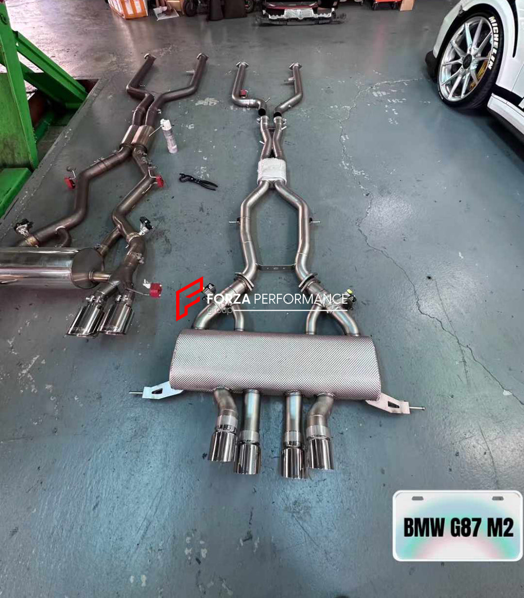 M4 CSL M-PERFORMANCE STYLE EXHAUST SYSTEM AND REAR DIFFUSER for BMW M2 ...