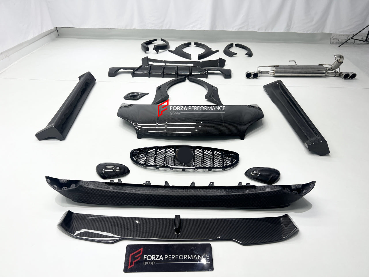MANSORY STYLE DRY CARBON BODY KIT for SMART FORTWO III W453 2014 - 2022