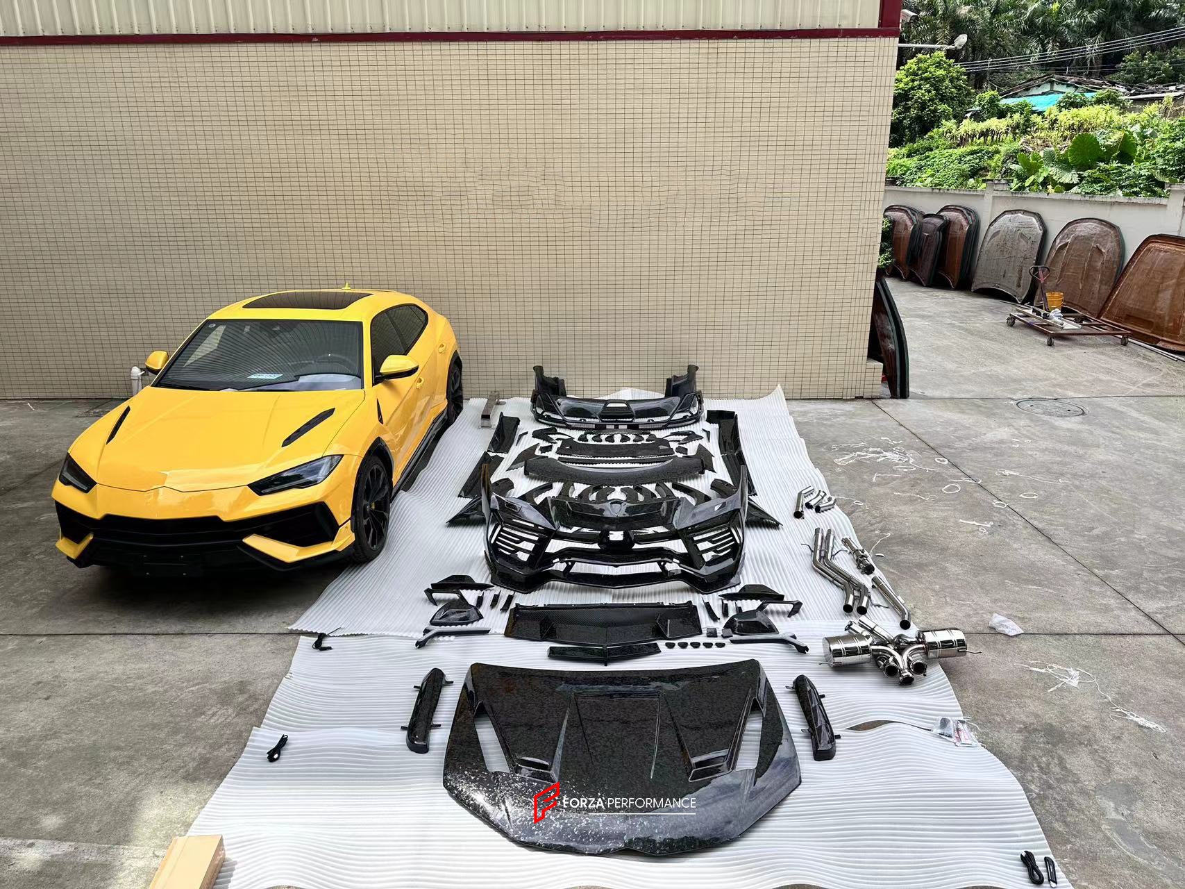 FORZA CARBON BODY KIT fit for LAMBORGHINI URUS S PERFORMANTE custom fit ...