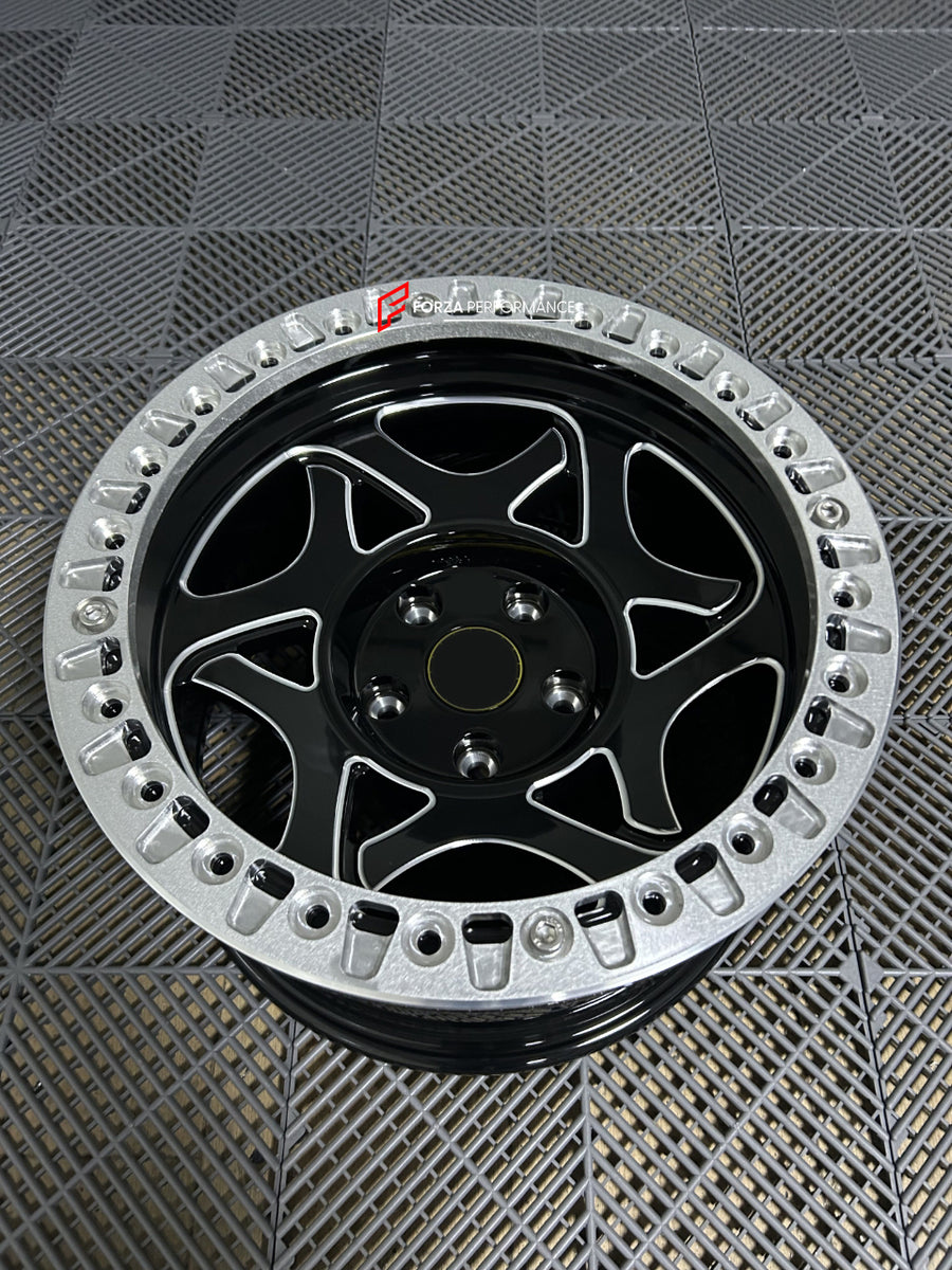RACING LUXURY STYLE 17 INCH BEADLOCK FORGED WHEELS RIMS for JEEP ...