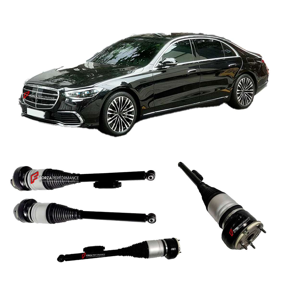 REAR LEFT AIR SUSPENSION WITH ADS SHOCK ABSORBER STRUT SPRING SHOCK AB