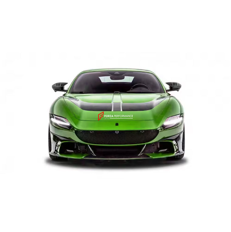 MANSORY STYLE DRY CARBON FRONT BUMPER for FERRARI ROMA 2019+ – Forza ...
