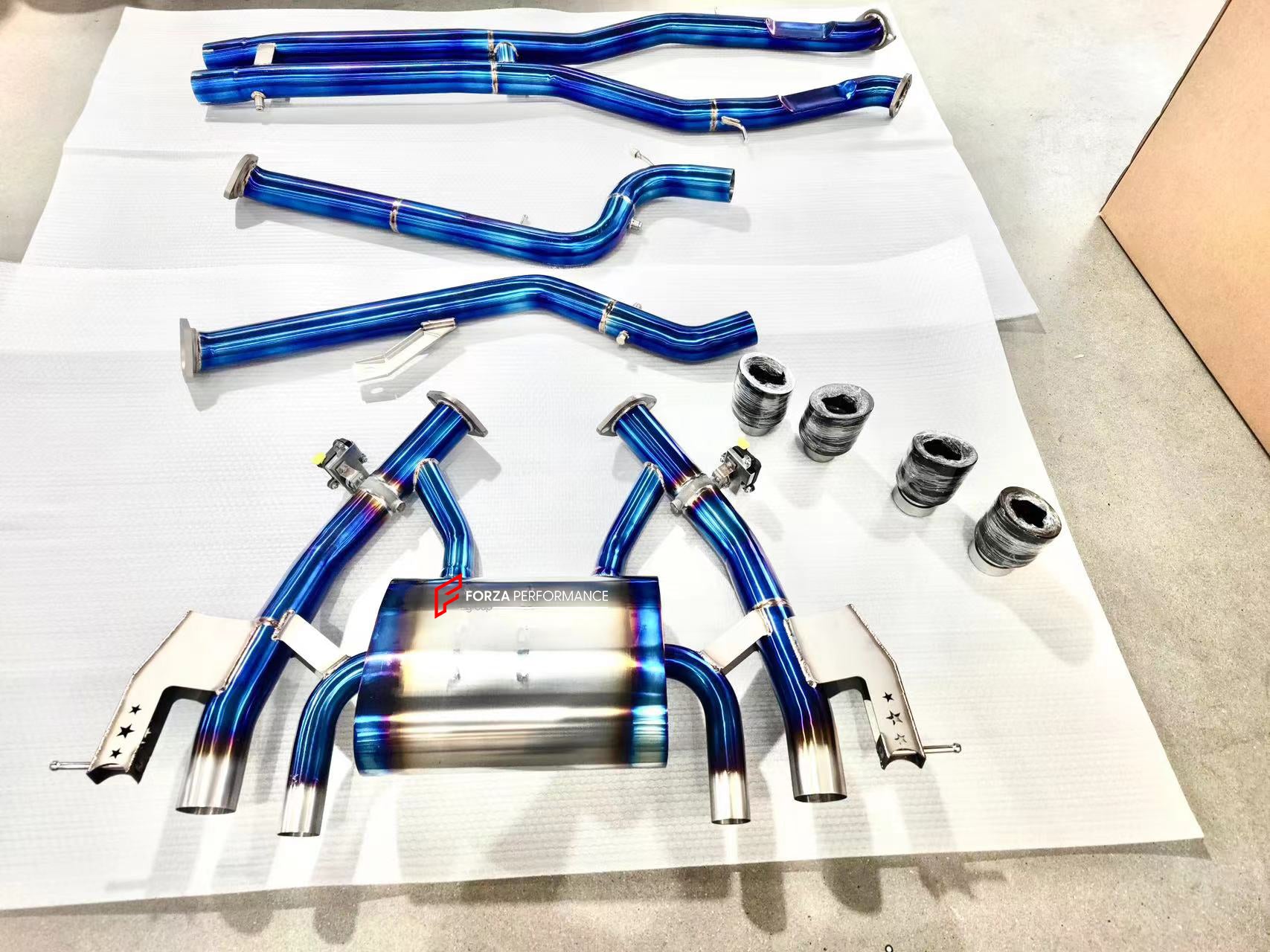 TITANIUM EXHAUST SYSTEM for BMW M3 G80 3.0T 2021+