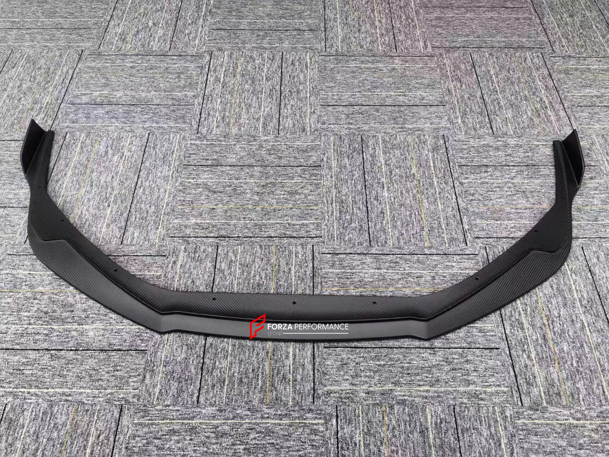 VORSTEINER STYLE DRY CARBON FRONT LIP for LAMBORGHINI HURACAN STO LP640 ...