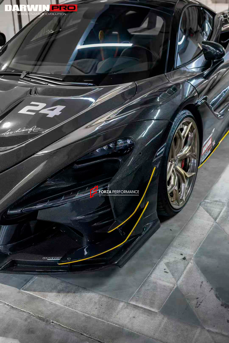 AUTHENTIC DARWINPRO DRY CARBON FIBER BODY KIT for MCLAREN 720S 2017