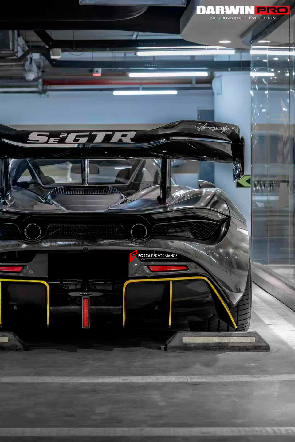 AUTHENTIC DARWINPRO DRY CARBON FIBER BODY KIT for MCLAREN 720S 2017