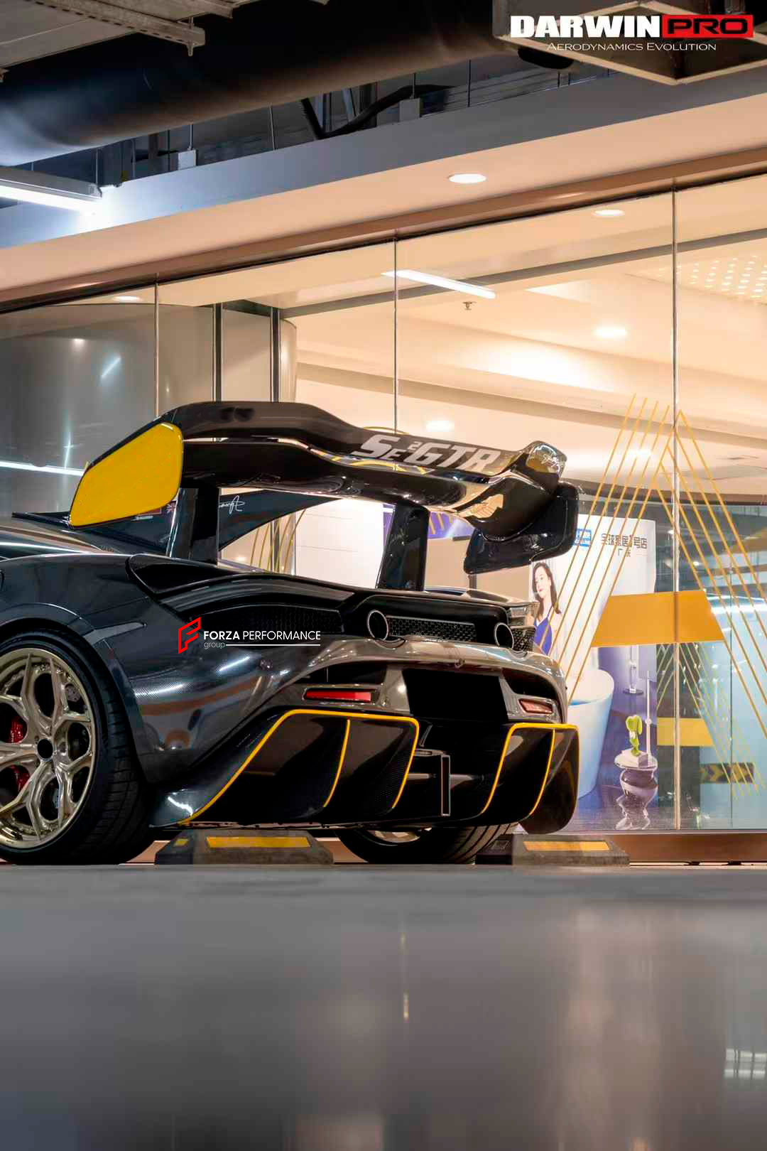 AUTHENTIC DARWINPRO DRY CARBON FIBER BODY KIT for MCLAREN 720S 2017