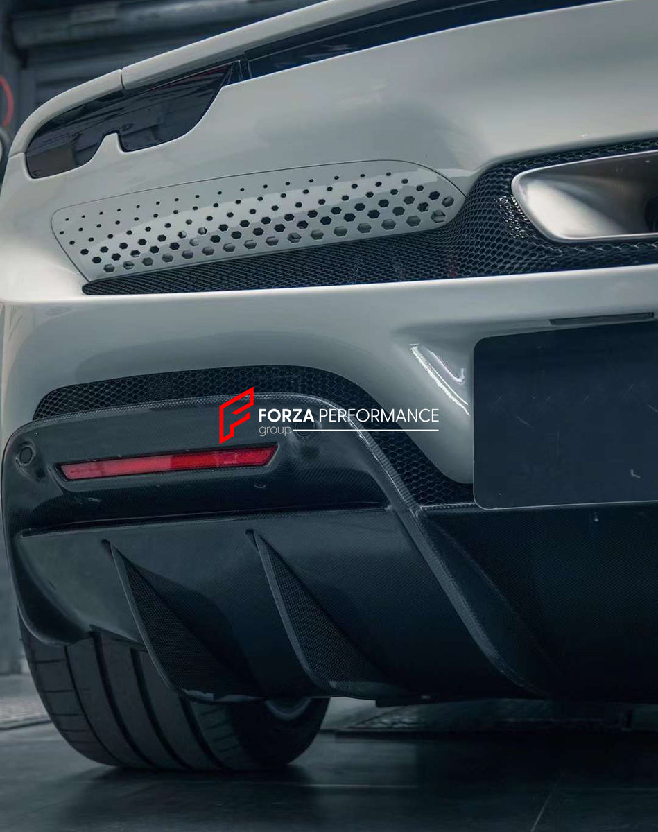 AUTHENTIC DARWINPRO DRY CARBON REAR DIFFUSER for FERRARI 296 GTB ...