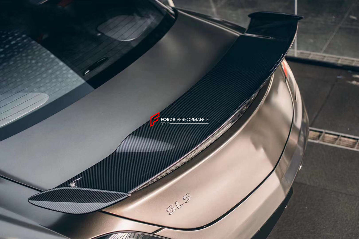 CARBON REAR T-WING SPOILER for MERCEDES-BENZ SLS AMG W197 2010 - 2015 ...
