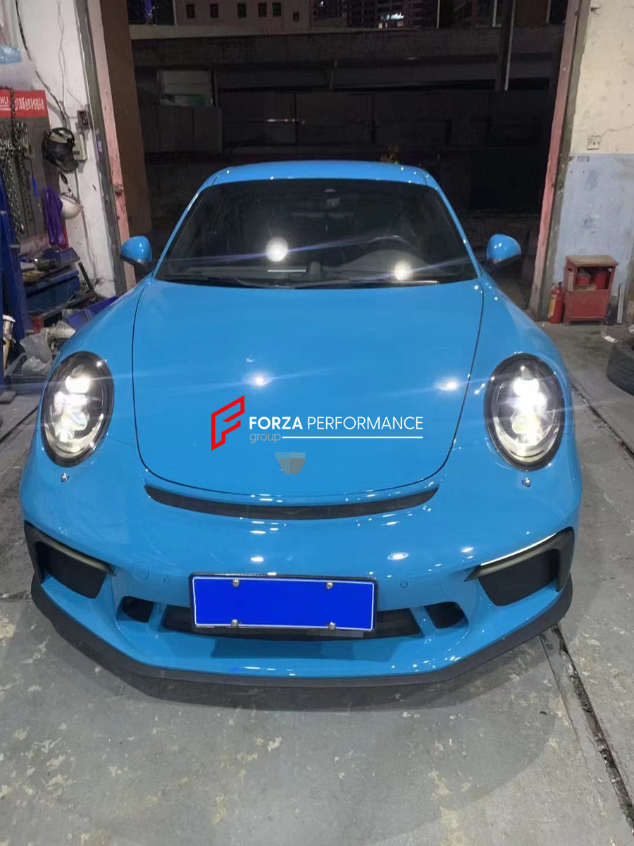 CONVERSION UPGRADE FRONT BUMPER WITH HEADLIGHTS for PORSCHE 911 CARRER ...
