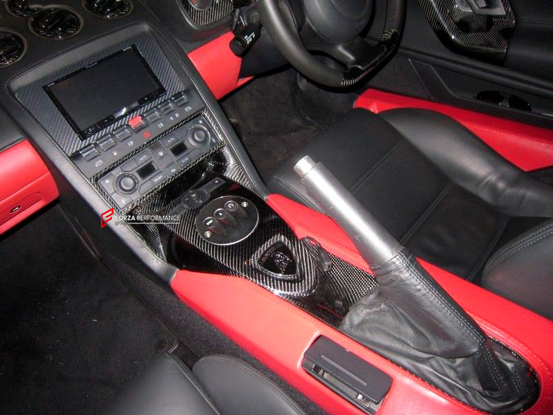CARBON AC CENTRAL CONSOLE COVER for LAMBORGHINI GALLARDO COUPE SPYDER