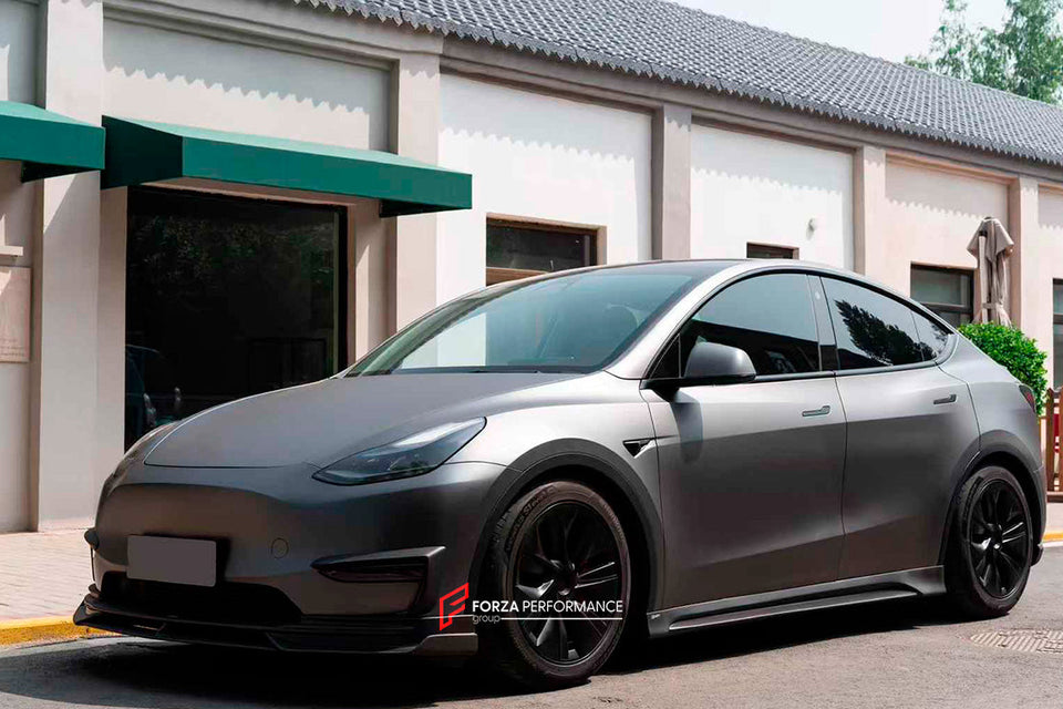 FORZA PERFORMANCE CARBON AERO KIT for TESLA MODEL Y 2021+ custom fit ...