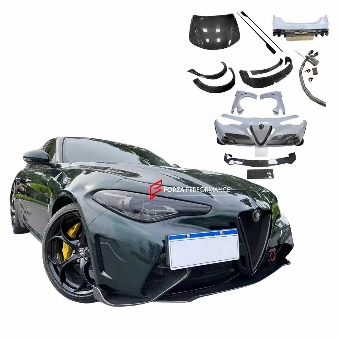 BODY KIT for ALFA ROMEO GIULIA TYPE 952 2015 - 2022 FORZA PERFORMANCE ...