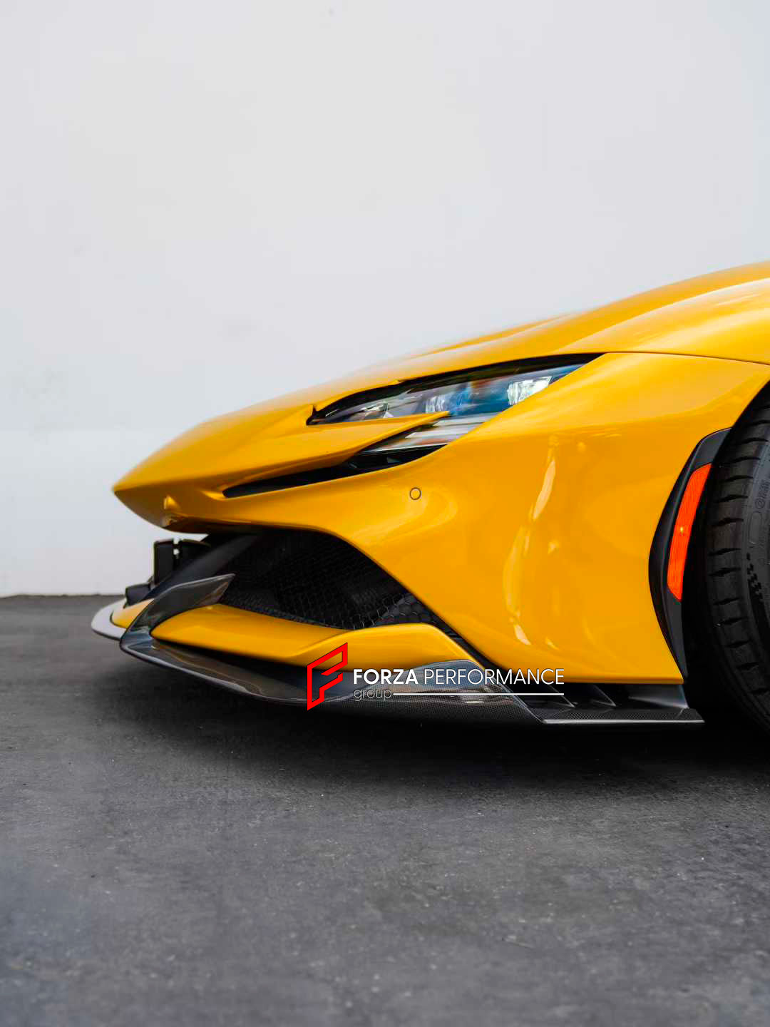 FORZA PERFORMANCE CARBON BODY KIT for FERRARI SF90 SPIDER custom fit ...