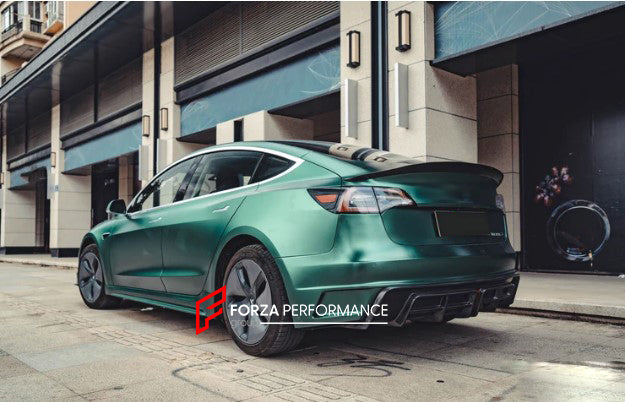 CARBON FIBER BODY KIT for TESLA Model 3 2017+ FRONT LIP REAR DIFFUSER