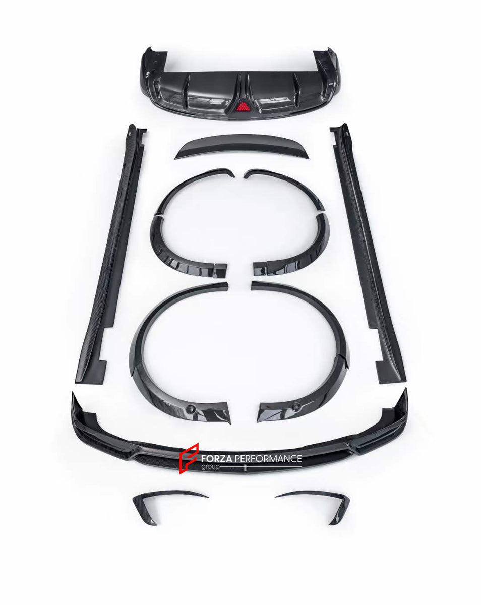 CARBON FIBER BODY KIT FOR TESLA MODEL X FACELIFT 2021+ – Forza ...
