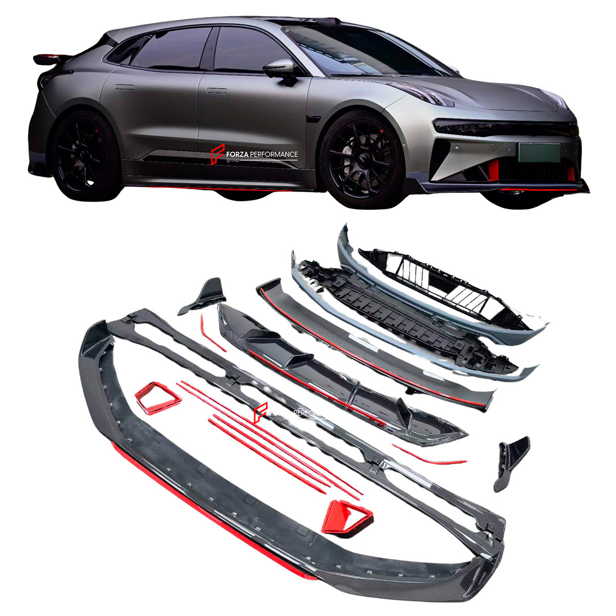 CARBON BODY KIT for ZEEKR 001 FACELIFT 2024 – Forza Performance Group