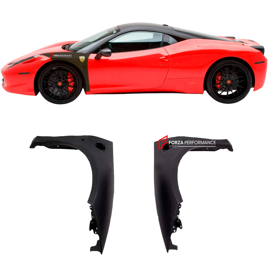 CARBON FRONT FENDERS for FERRARI 458 2009 - 2015