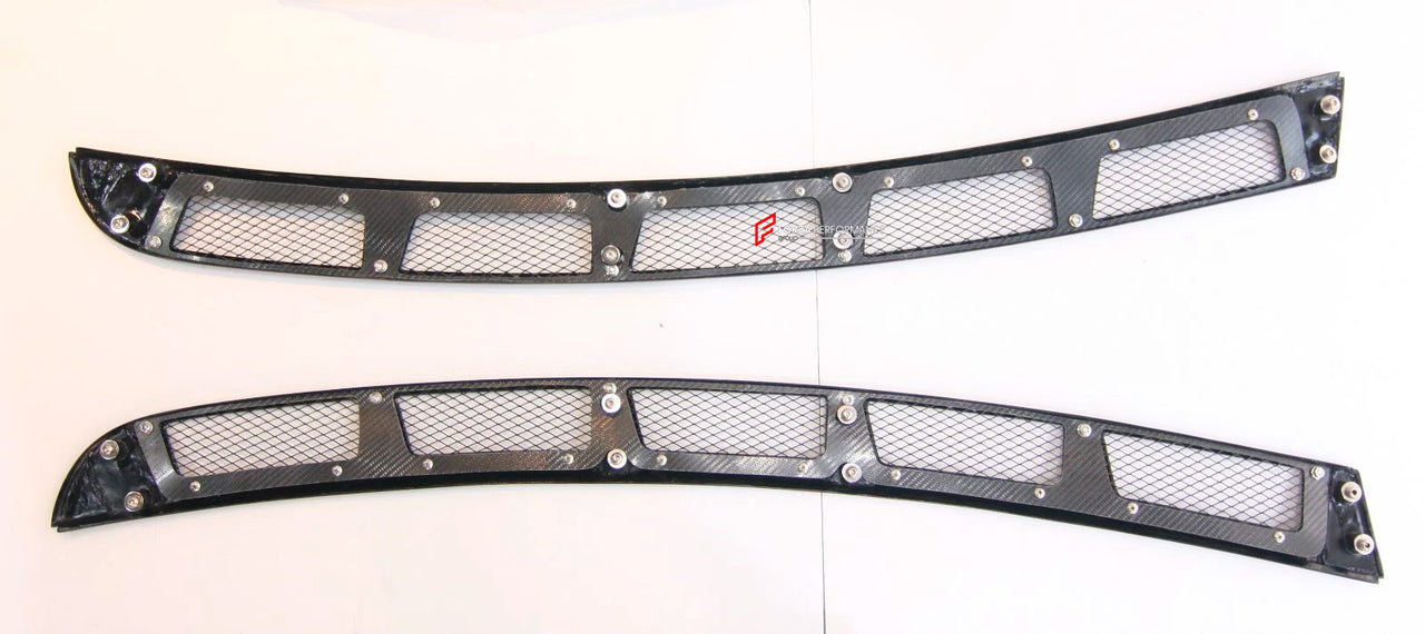 CARBON REAR WINDOW ENGINE LOUVERS for FERRARI F430 COUPE SCUDERIA 2004