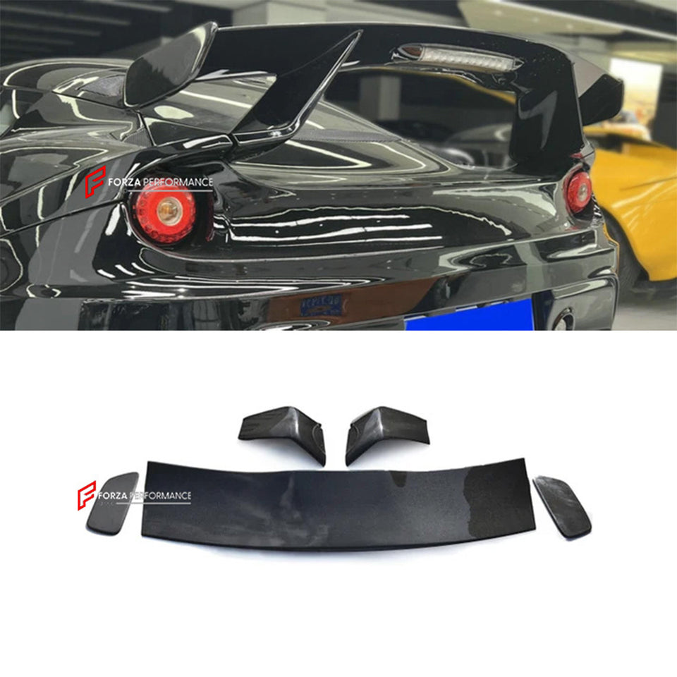 CARBON REAR WING SPOILER for LOTUS EVORA S 400 410 430 2009 - 2021