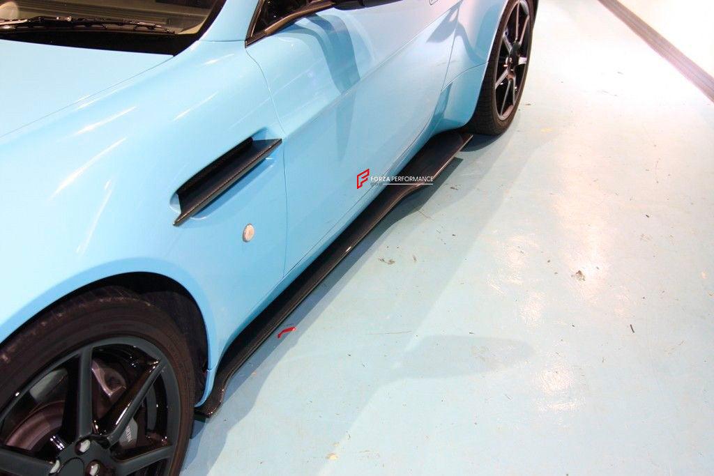 CARBON SIDE SKIRTS for ASTON MARTIN VANTAGE V8 V12 III N4 2005 - 2017