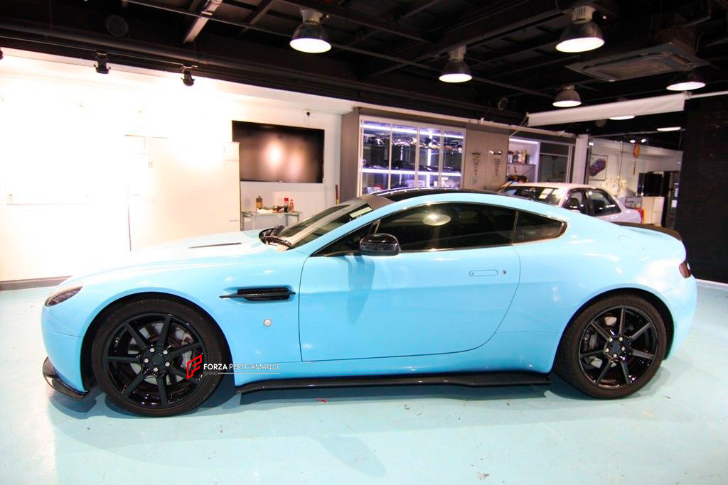 CARBON SIDE SKIRTS for ASTON MARTIN VANTAGE V8 V12 III N4 2005 - 2017