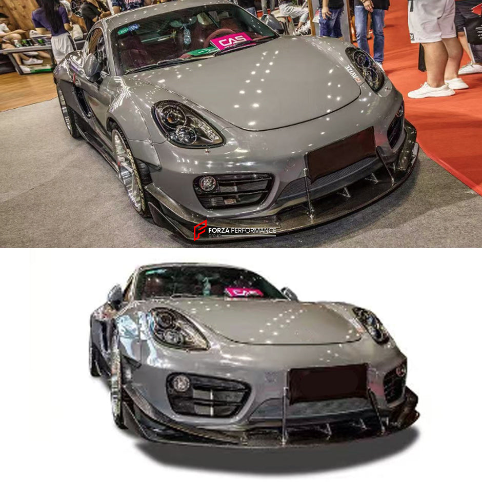 Fascinating Porsche Cayman S Wide Body Kit Gallery